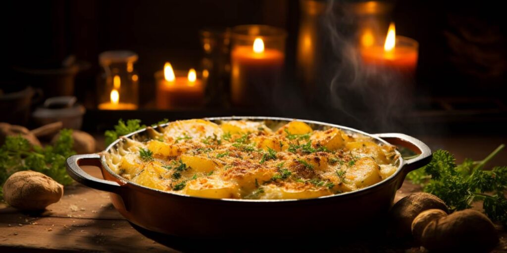 Zapiekanka ziemniaczana przepis: smakowita potrawa na obiad • Chikita